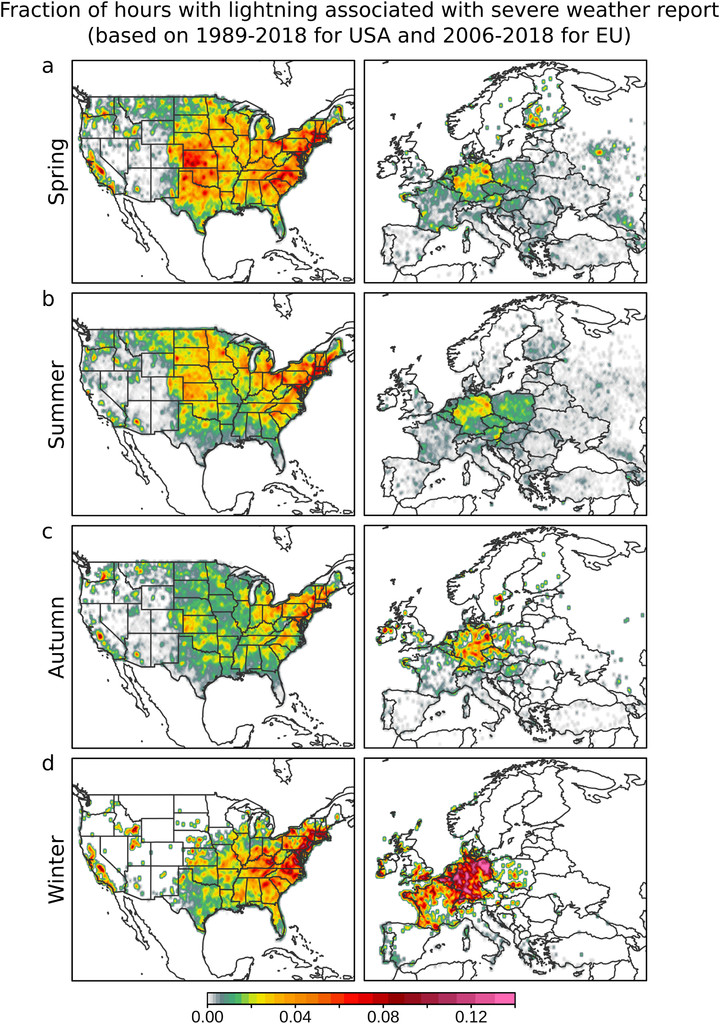 New study on climatology of severe convective storms and their ... New study on climatology of severe convective storms and their ...