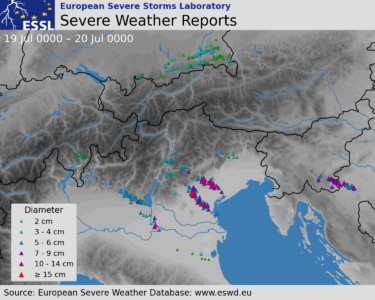 New European record: 16cm hailstone found in Italy | European Severe ...